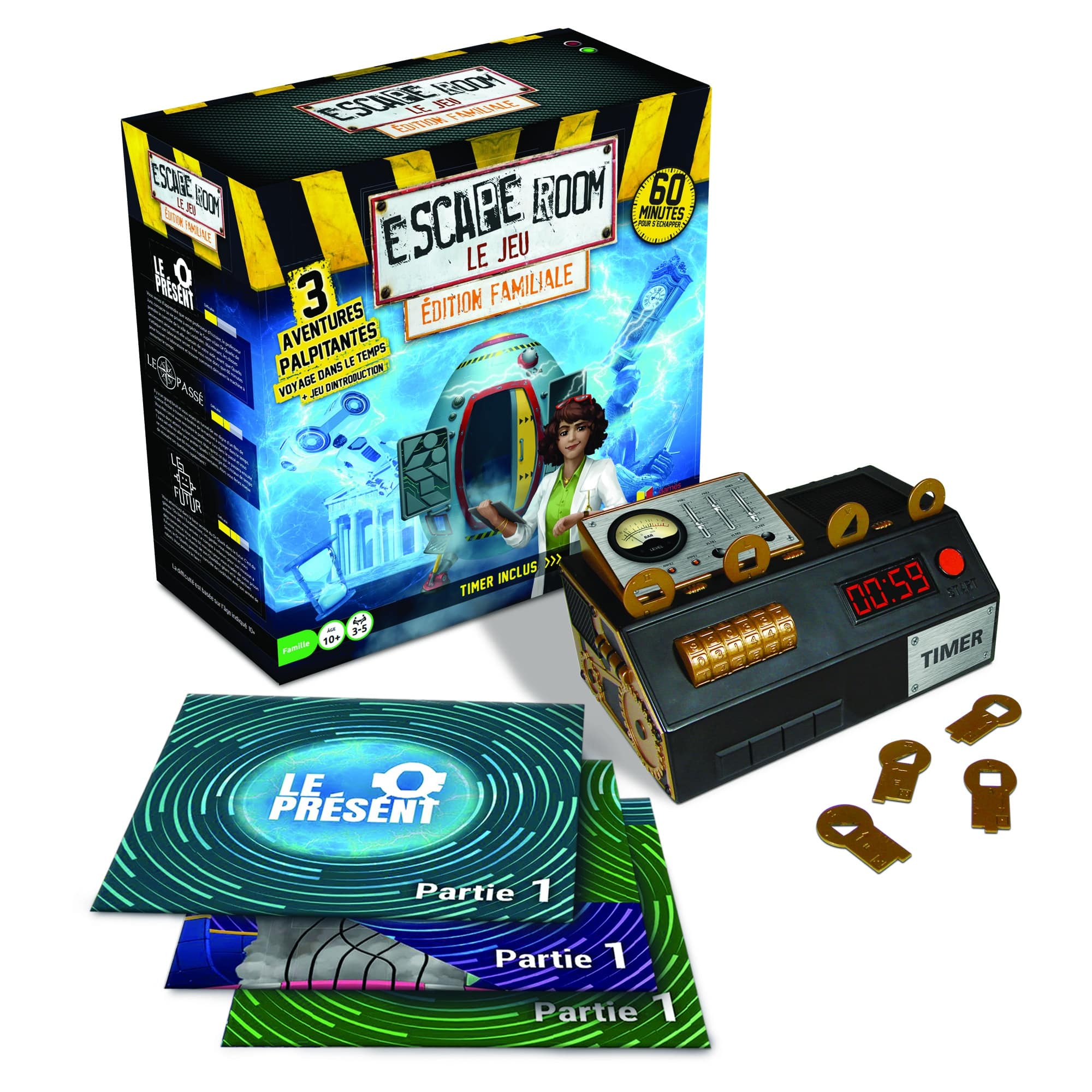 Escape room Voyage dans le temps coffret 3 jeux – Copie extra