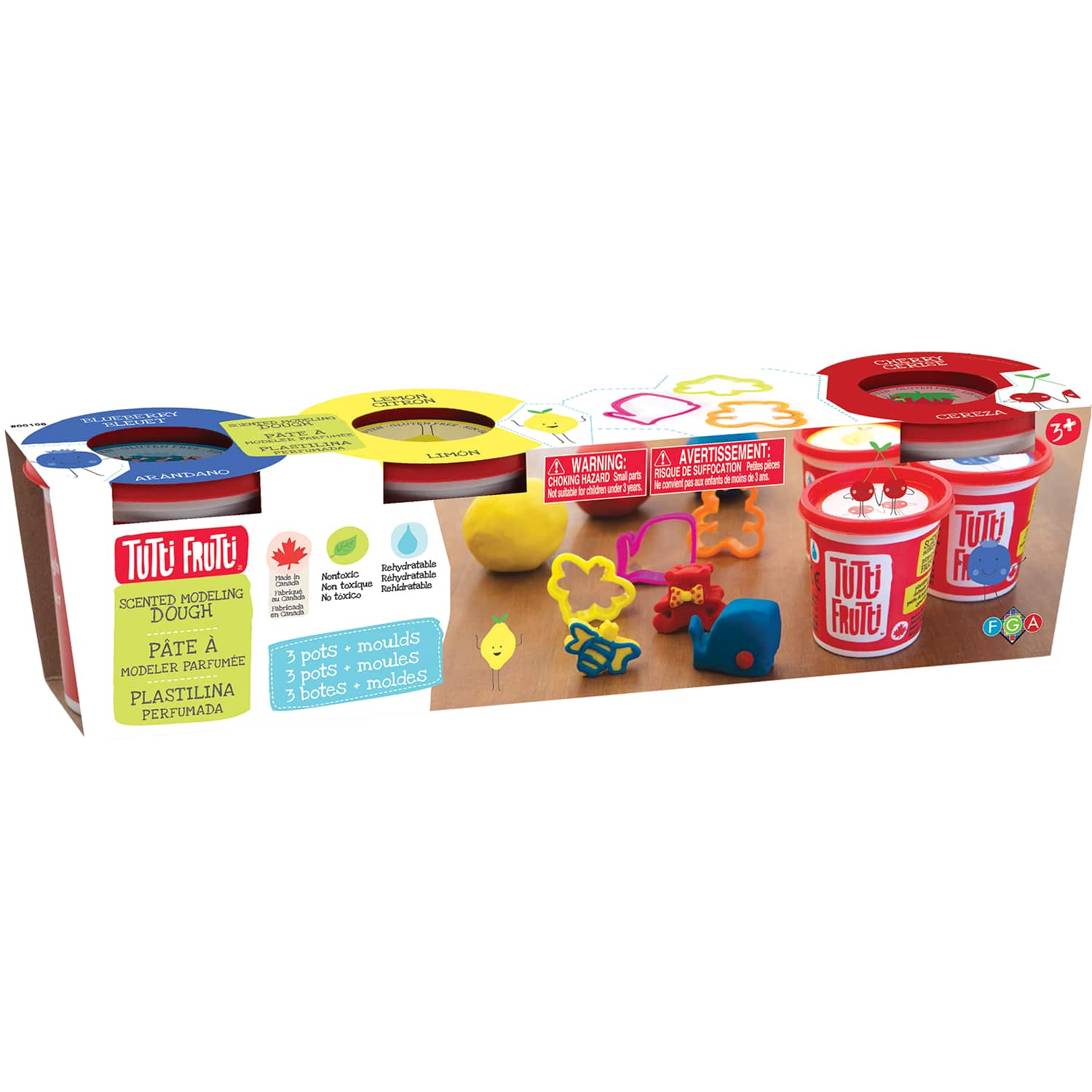 pate a modeler 3 pots +moules – Copie extra