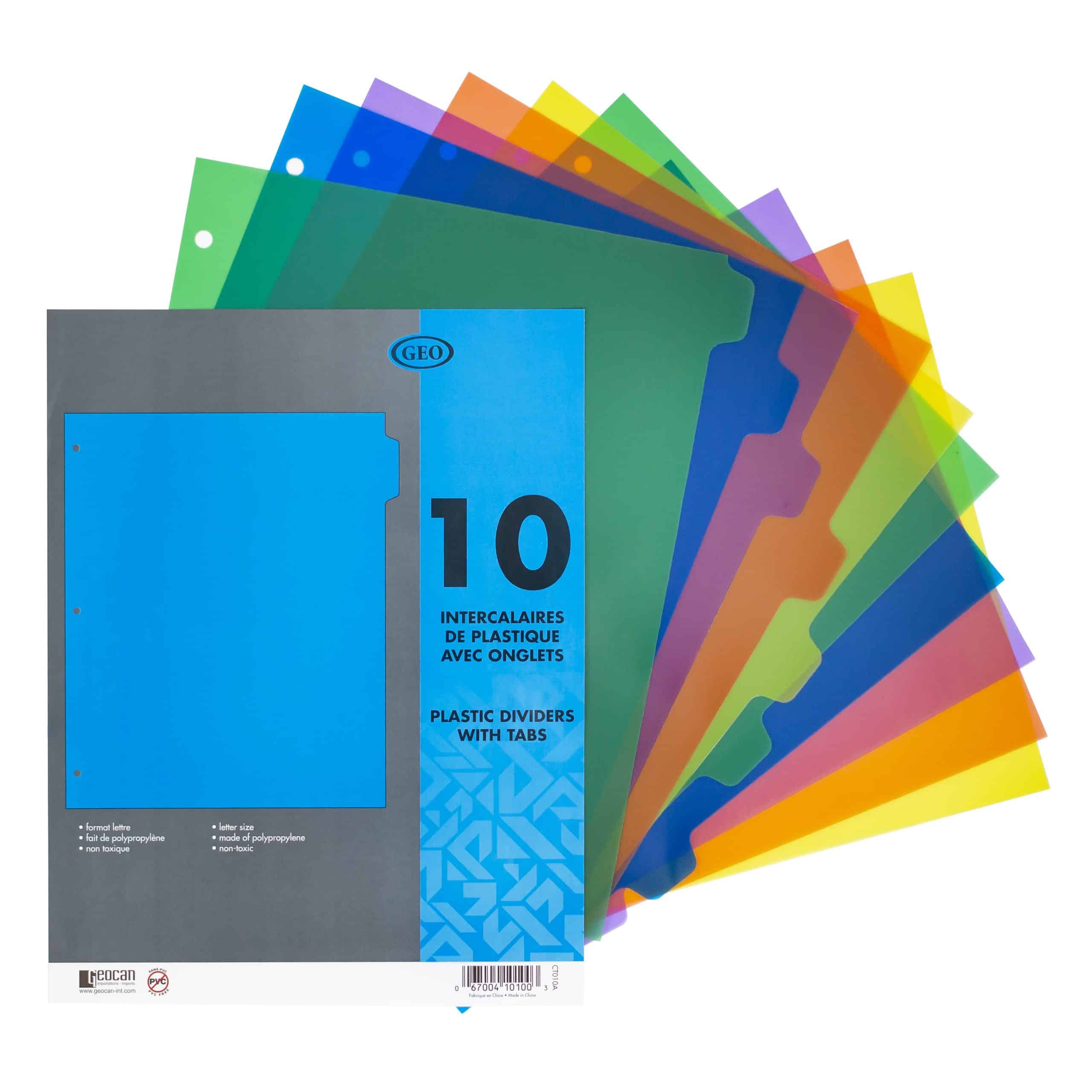 intercal poly 10 onglets – Copie extra