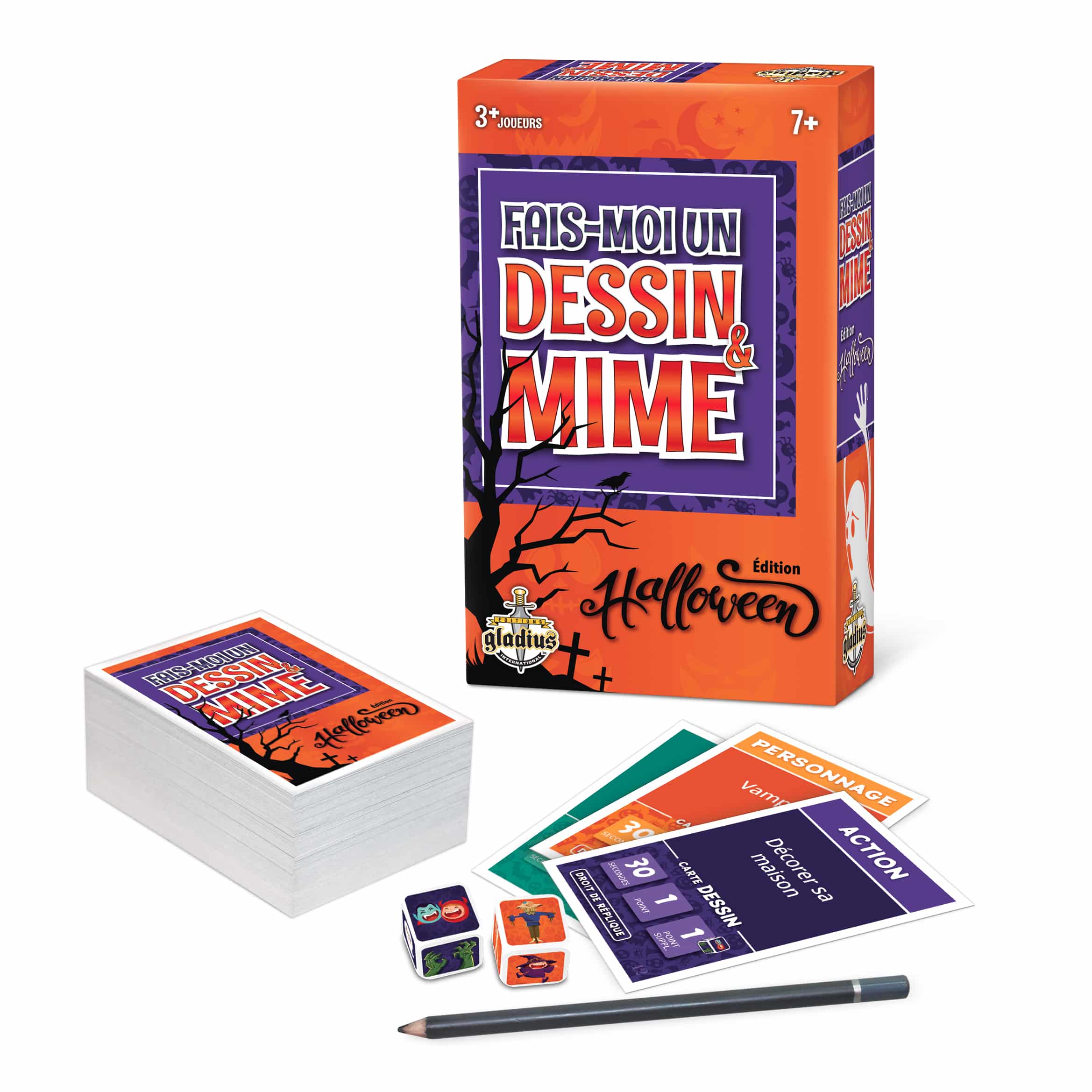 Fais-moi un dessin et mime Édition spéciale Halloween – Copie extra