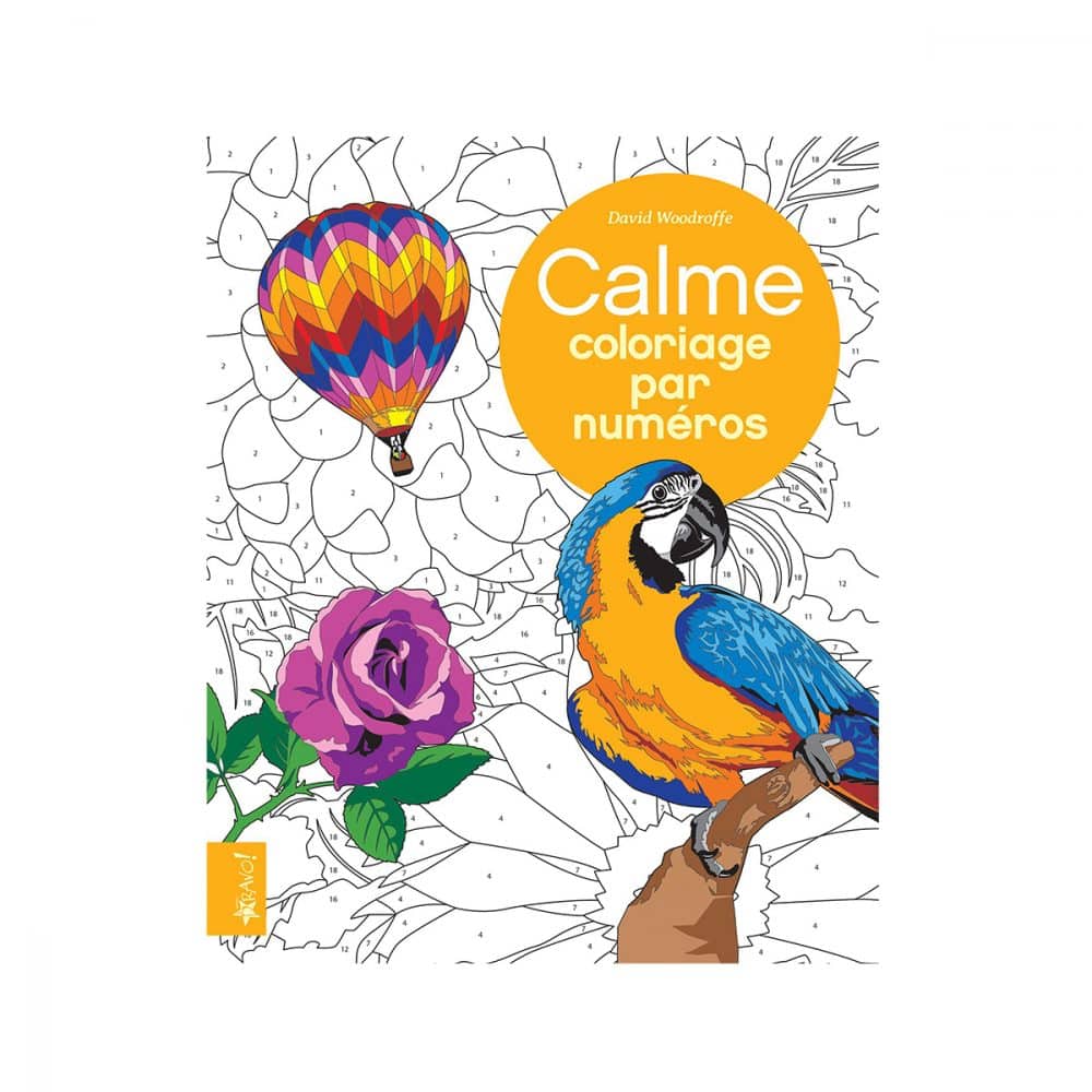 Calme coloriage par numéros – Copie extra